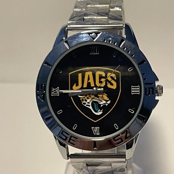 NFL | Accessories | Jacksonville Jaquars Nfl Stainlesssteel Mens Watch ...